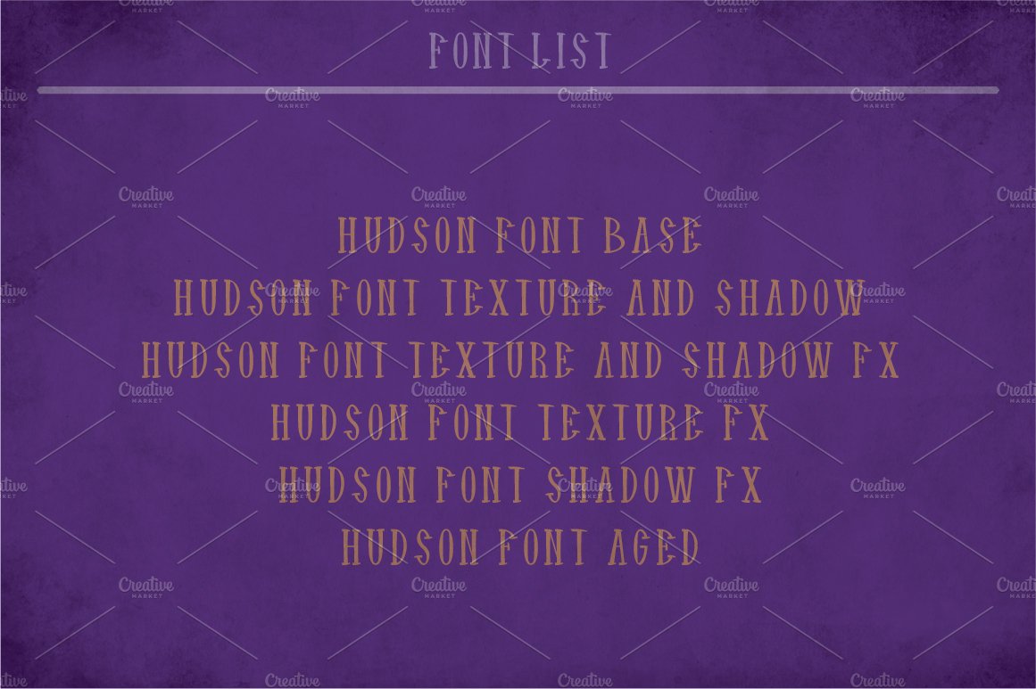 Hudson Vintage Label Typeface – MasterBundles