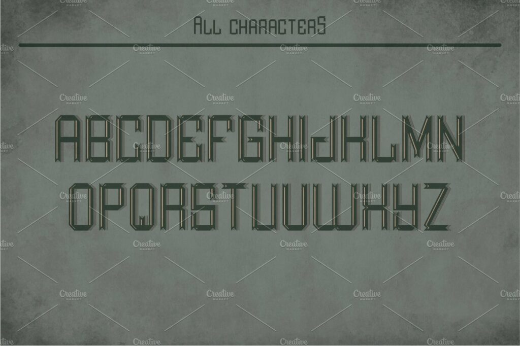 Milestone Vintage Label Typeface – MasterBundles