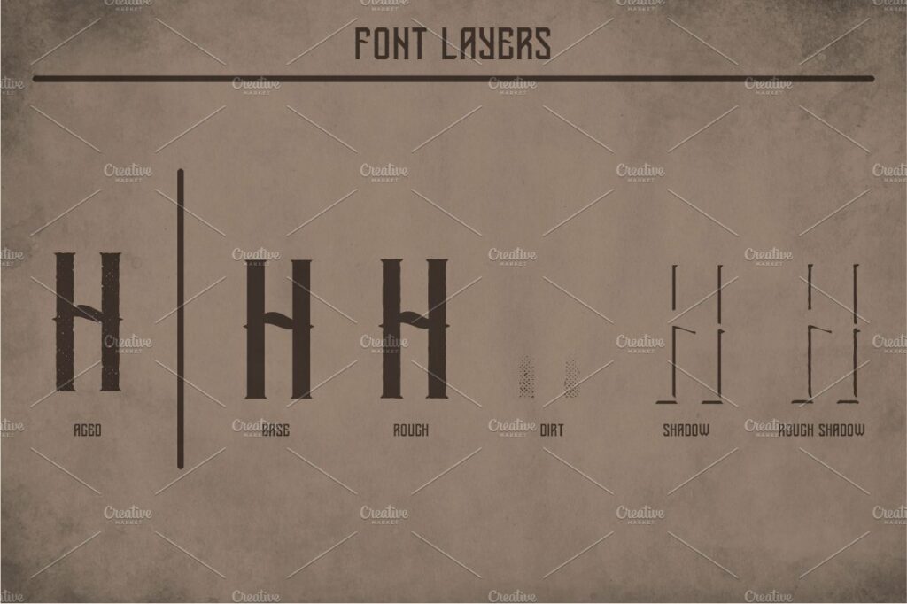 Monolith Vintage Label Typeface – MasterBundles