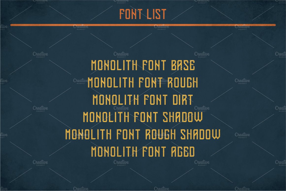 Monolith Vintage Label Typeface – MasterBundles