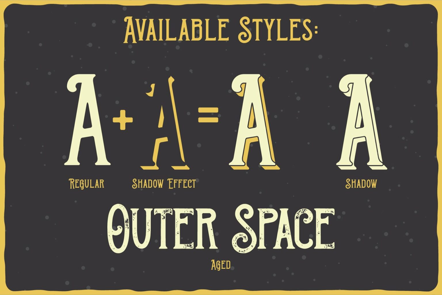 Outer Space Font + BONUS – MasterBundles