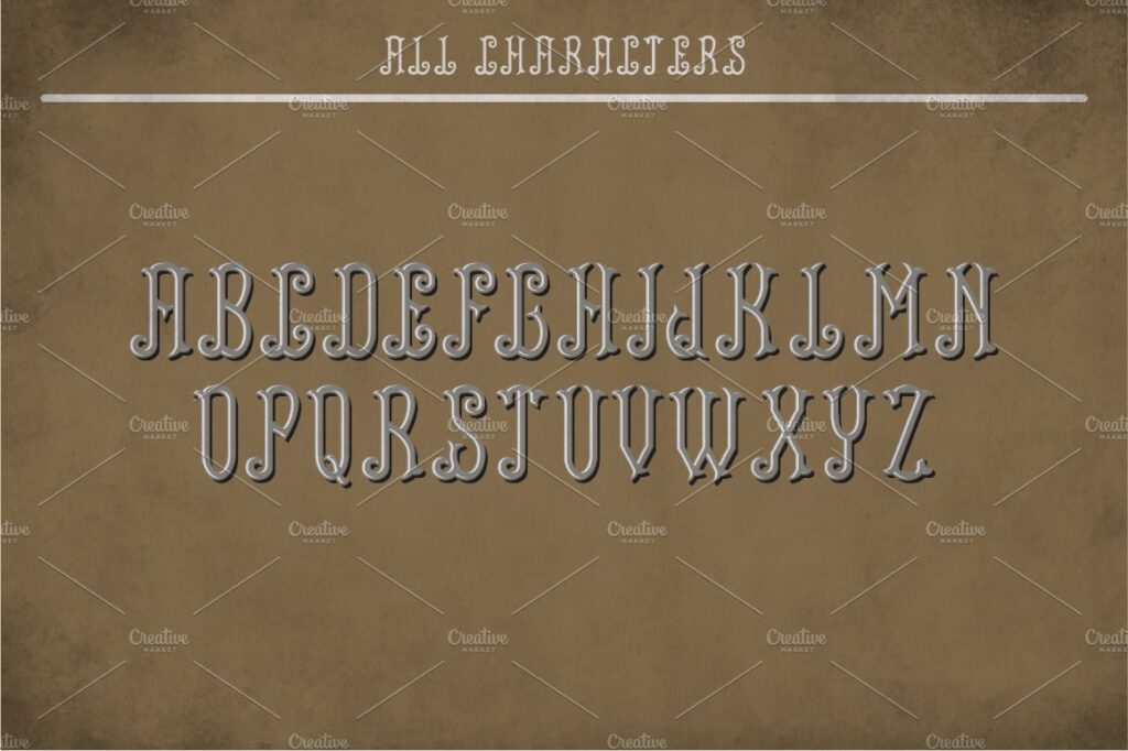 Plymouth Vintage Label Typeface – MasterBundles