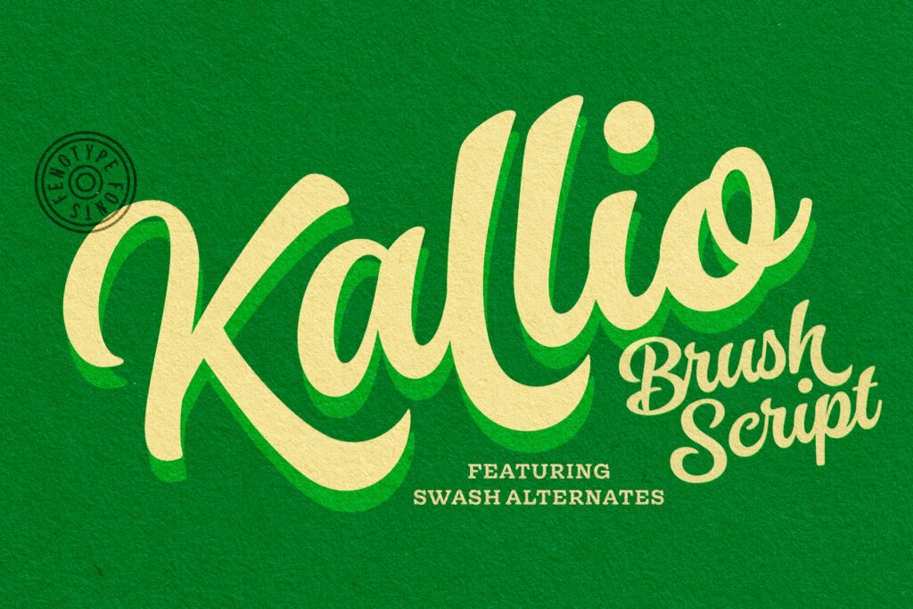 Kallio Brush Script – MasterBundles