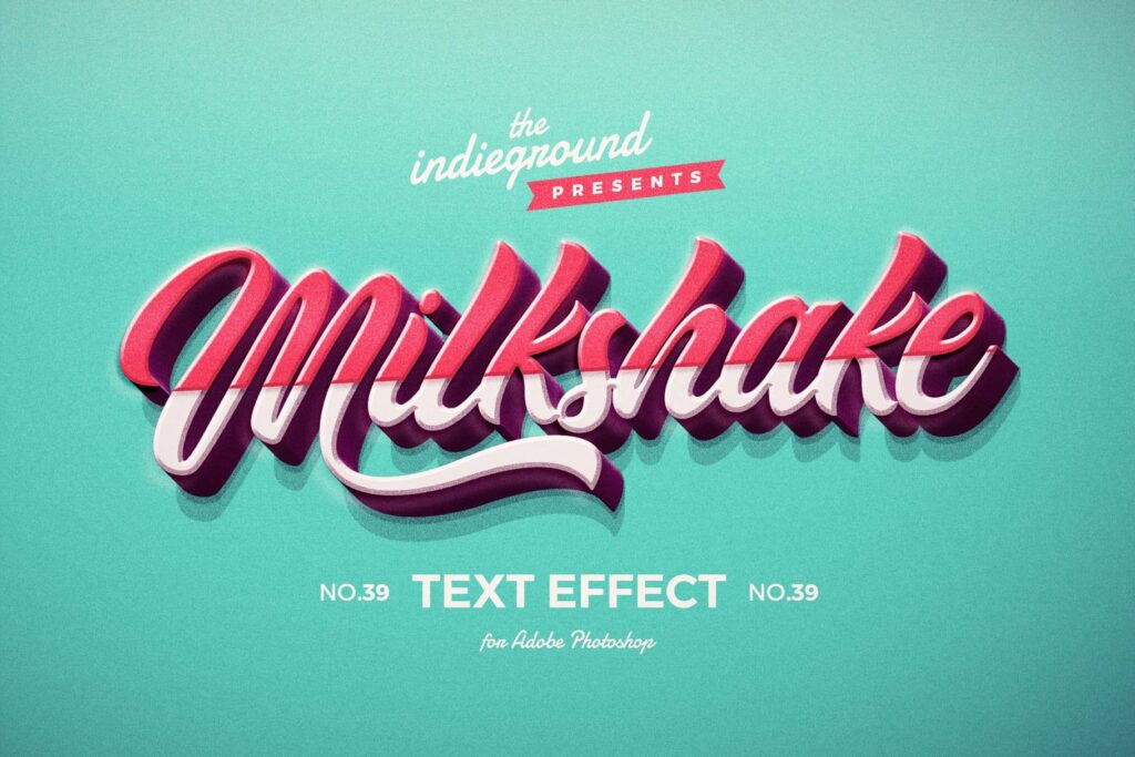 Retro Text Effects Vol.4 – MasterBundles