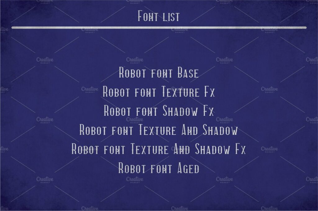 Robot Modern Label Typeface – MasterBundles