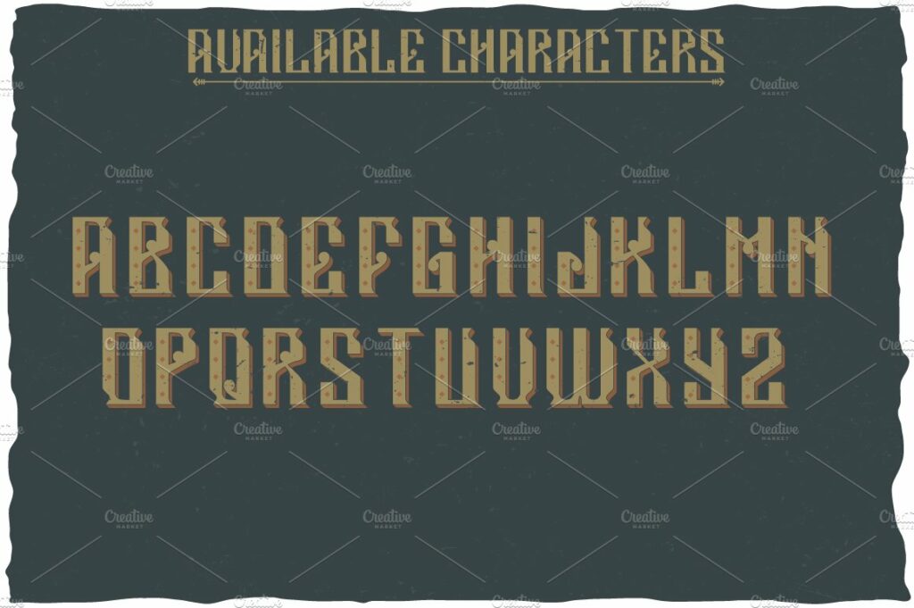 Rockstar Label Typeface – MasterBundles