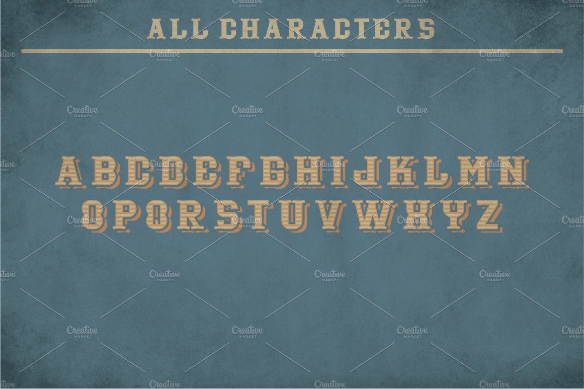 Sky Adventures Vintage Typeface – MasterBundles