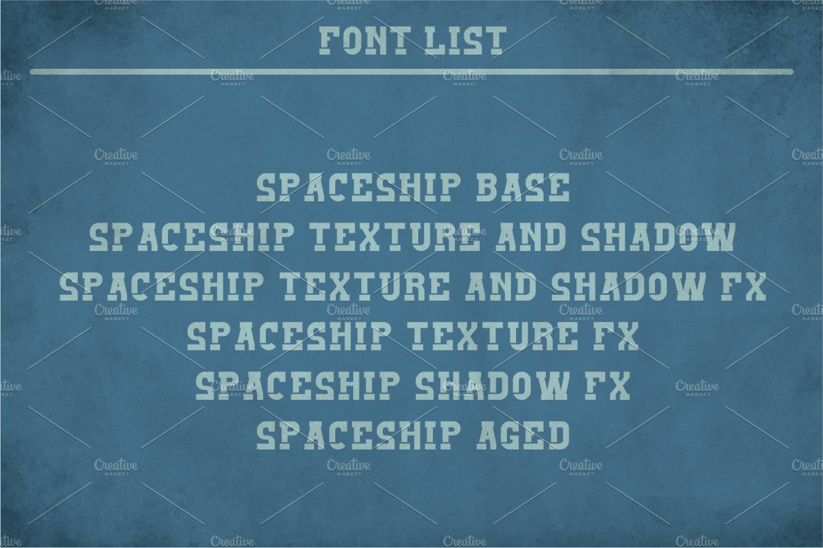 Spaceship Vintage Label Typeface – MasterBundles