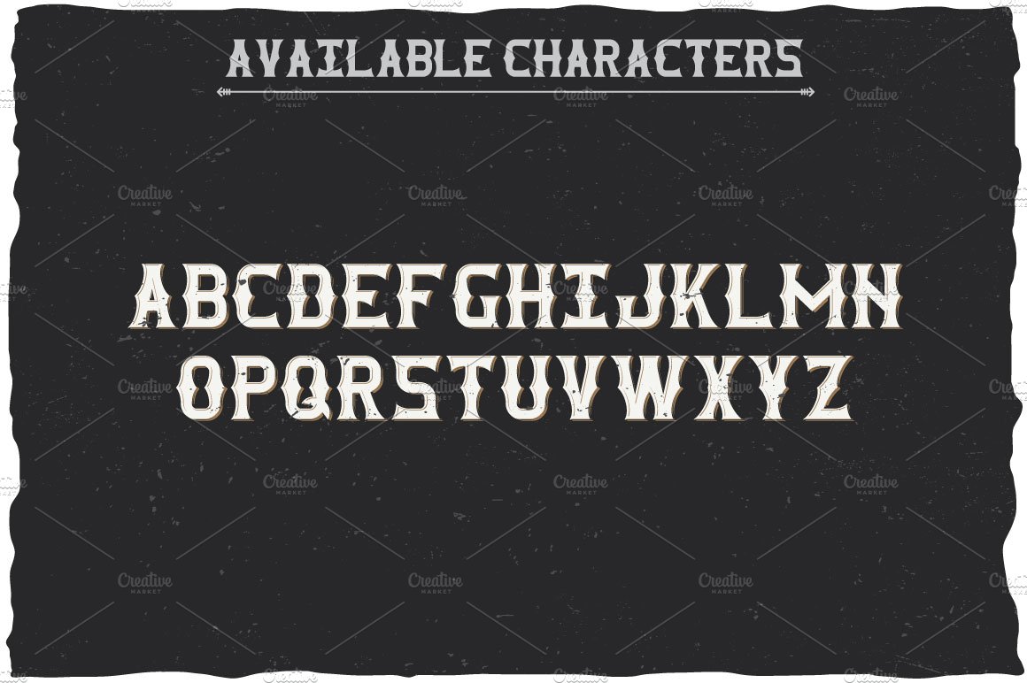 Spiced Rum Vintage Label Typeface – MasterBundles