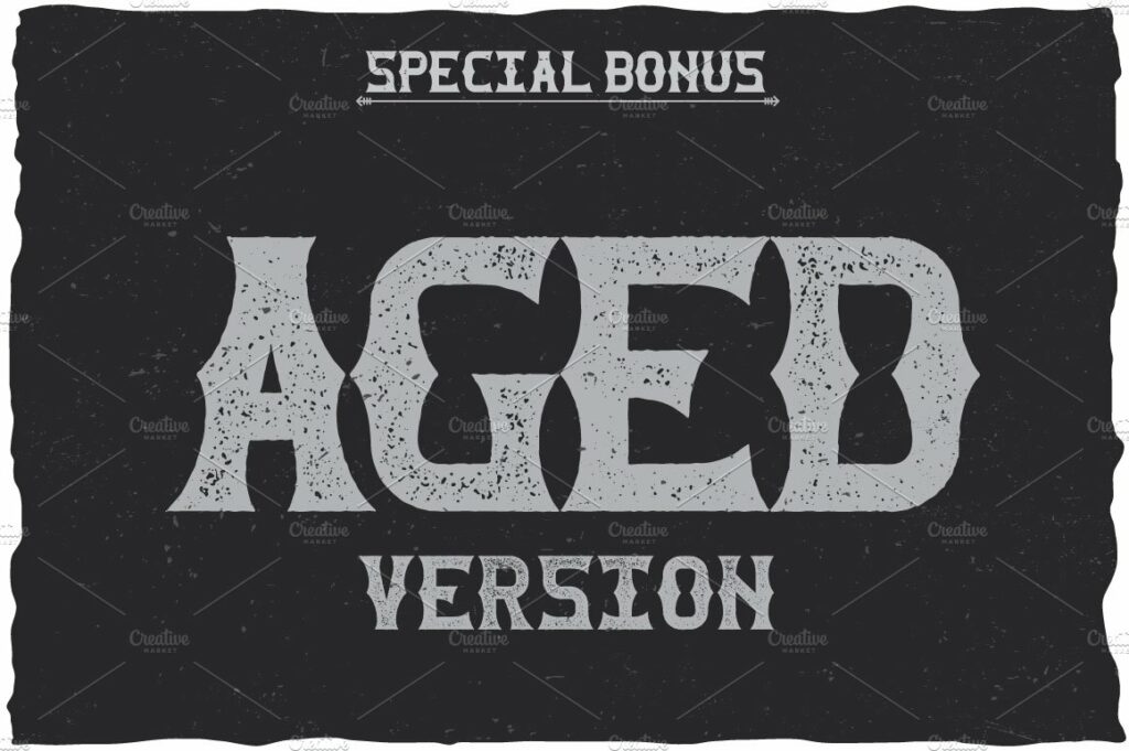 Spiced Rum Vintage Label Typeface – MasterBundles