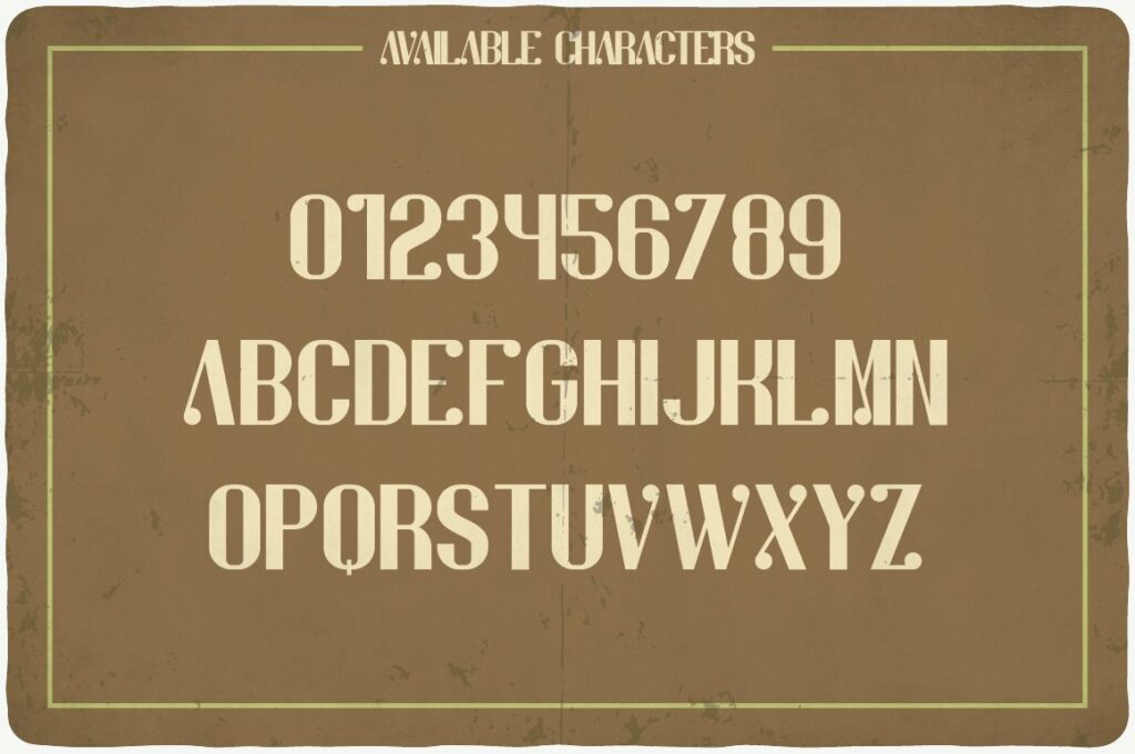 Stout typeface – MasterBundles