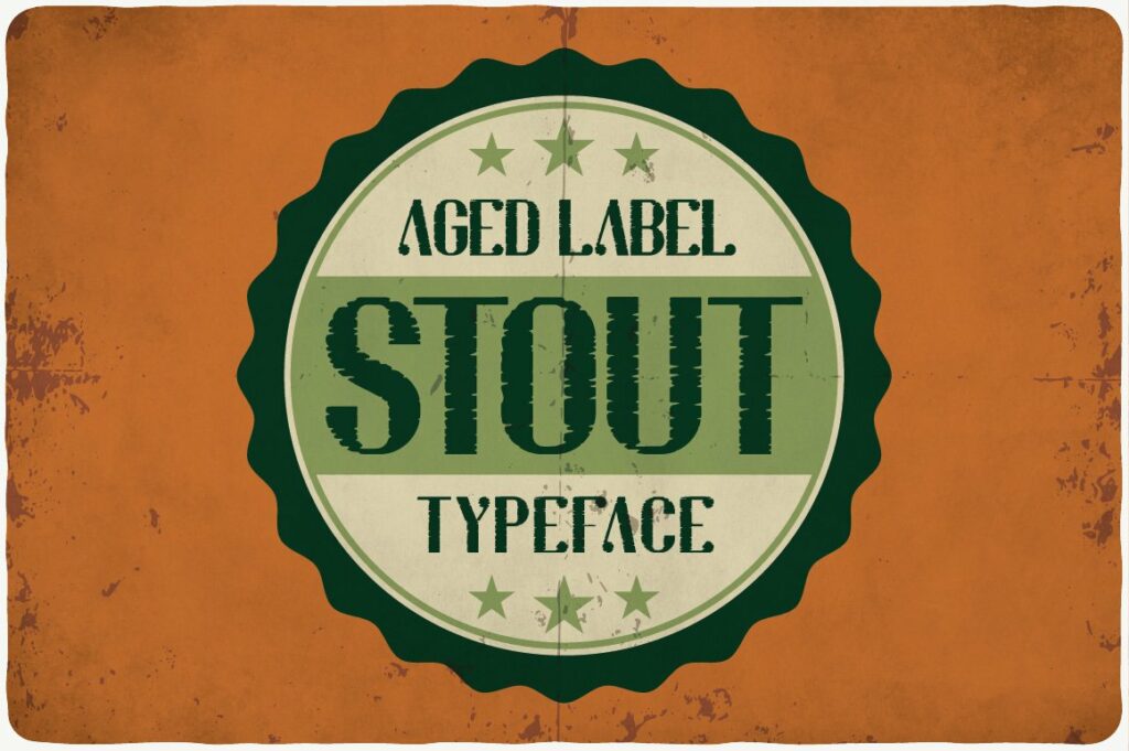 Stout typeface – MasterBundles