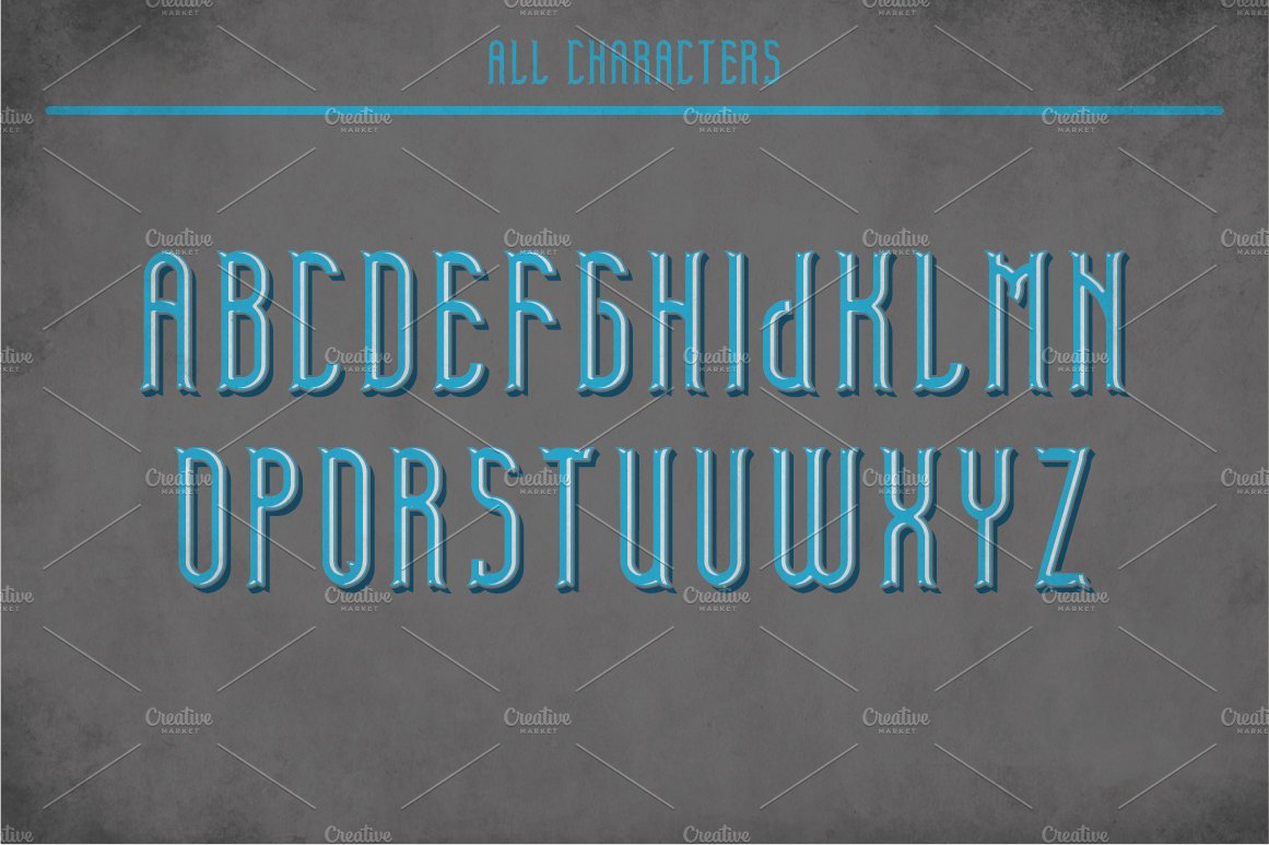 Telford Vintage Label Typeface – MasterBundles
