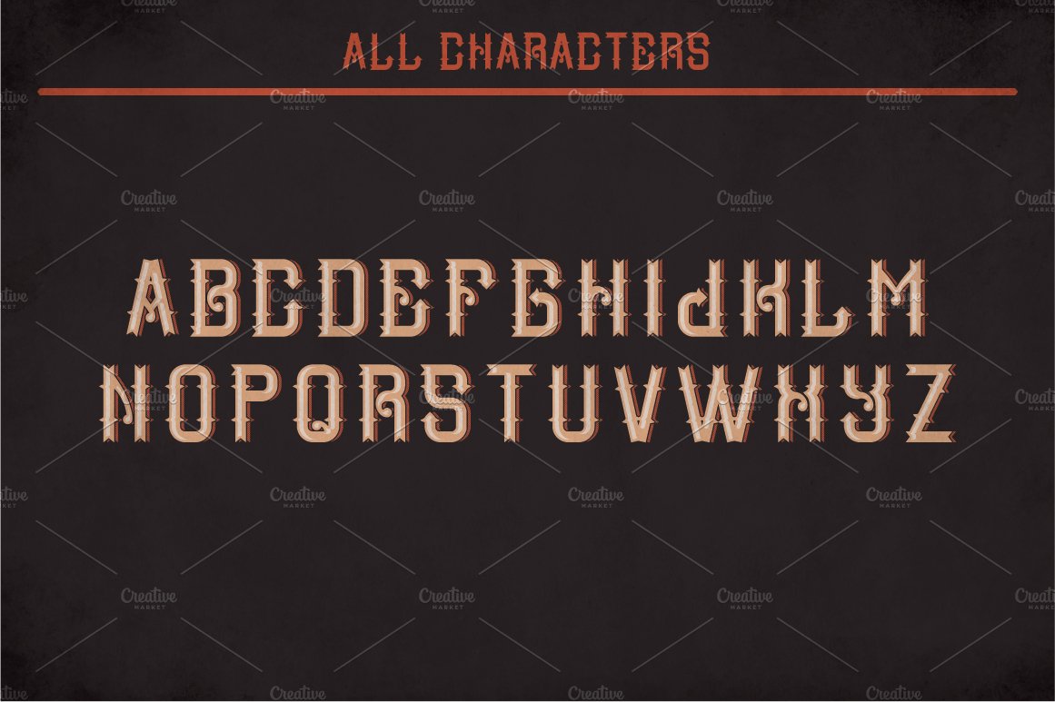 Tennessee Vintage Label Typeface – MasterBundles