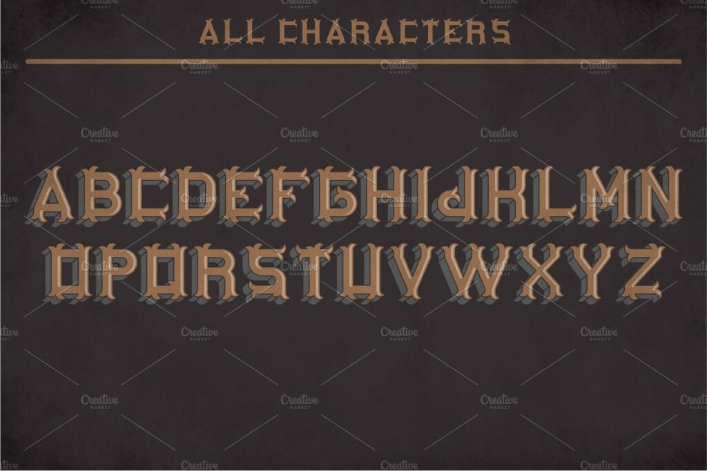 Original Tequila Label Typeface – MasterBundles
