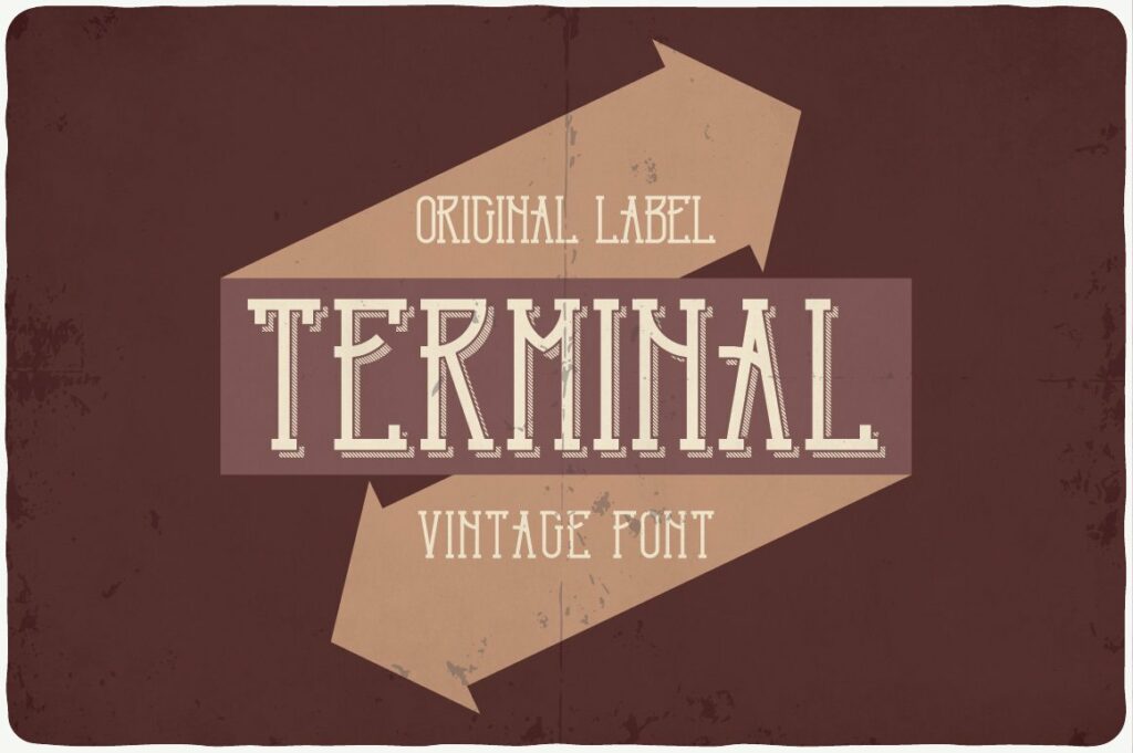 Terminal typeface – MasterBundles