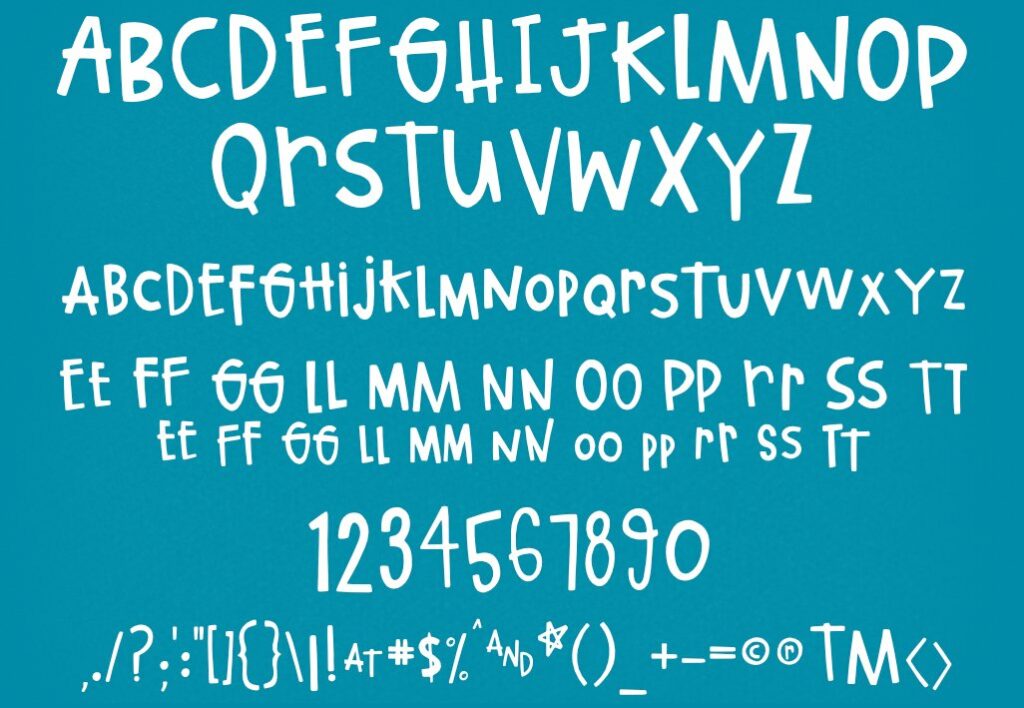 Quirky Hand-lettered Font – MasterBundles