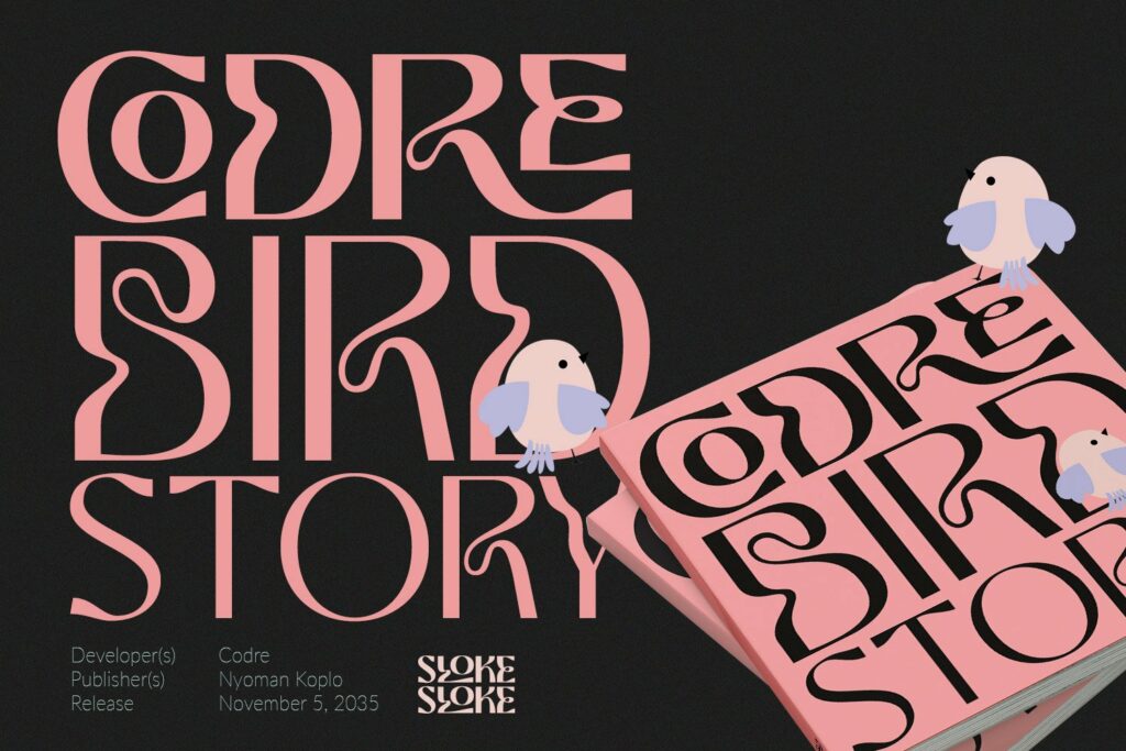 Sloke - Psychedelic Display font – MasterBundles