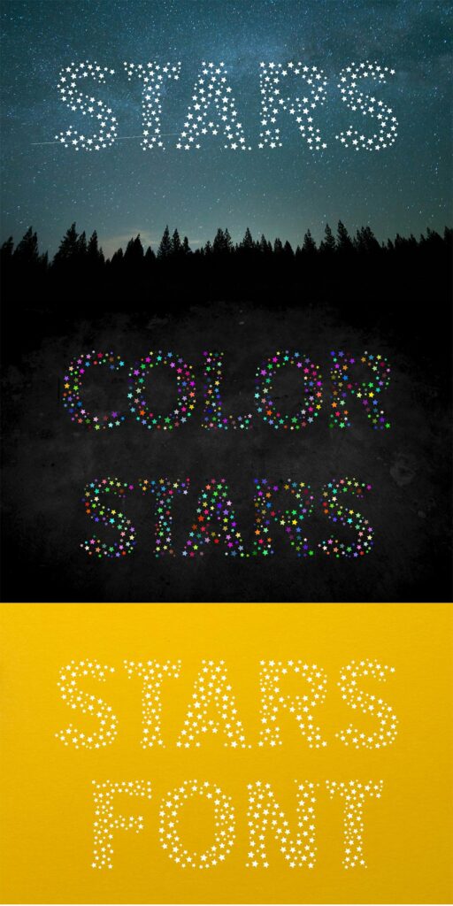 Color Stars Font – MasterBundles