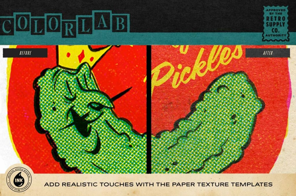 ColorLab Illustrator Vintage Comic – MasterBundles