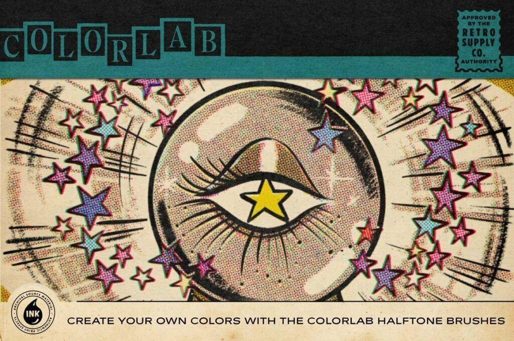 ColorLab Illustrator Vintage Comic – MasterBundles