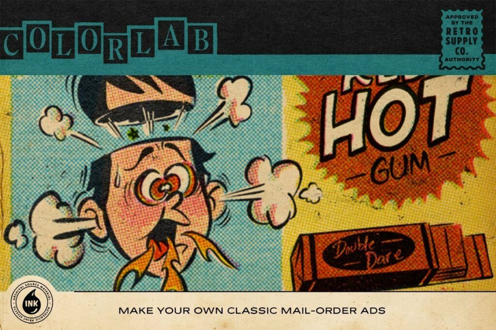 ColorLab Photoshop Vintage Comic Kit – MasterBundles