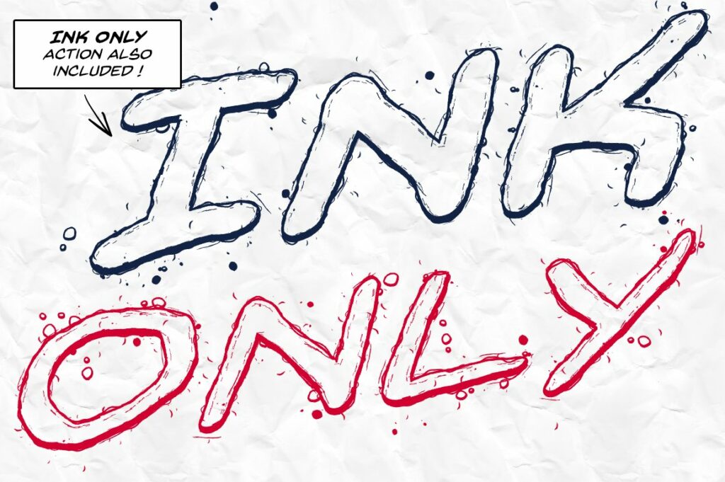 Comic Book Ink Actions - 300 DPI – MasterBundles