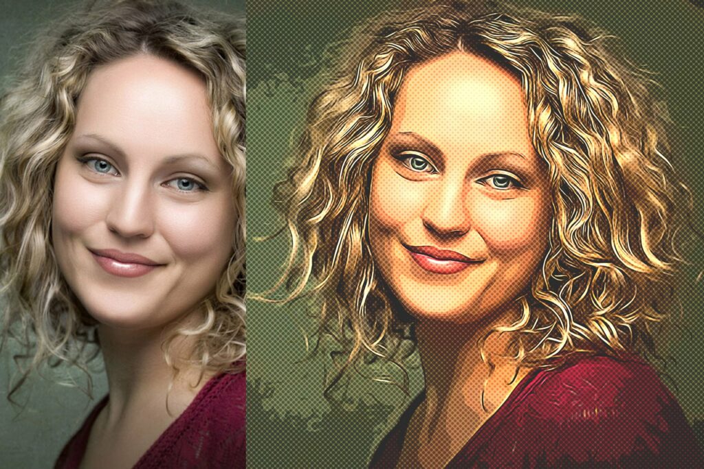 Premium Comic Book Painting – MasterBundles