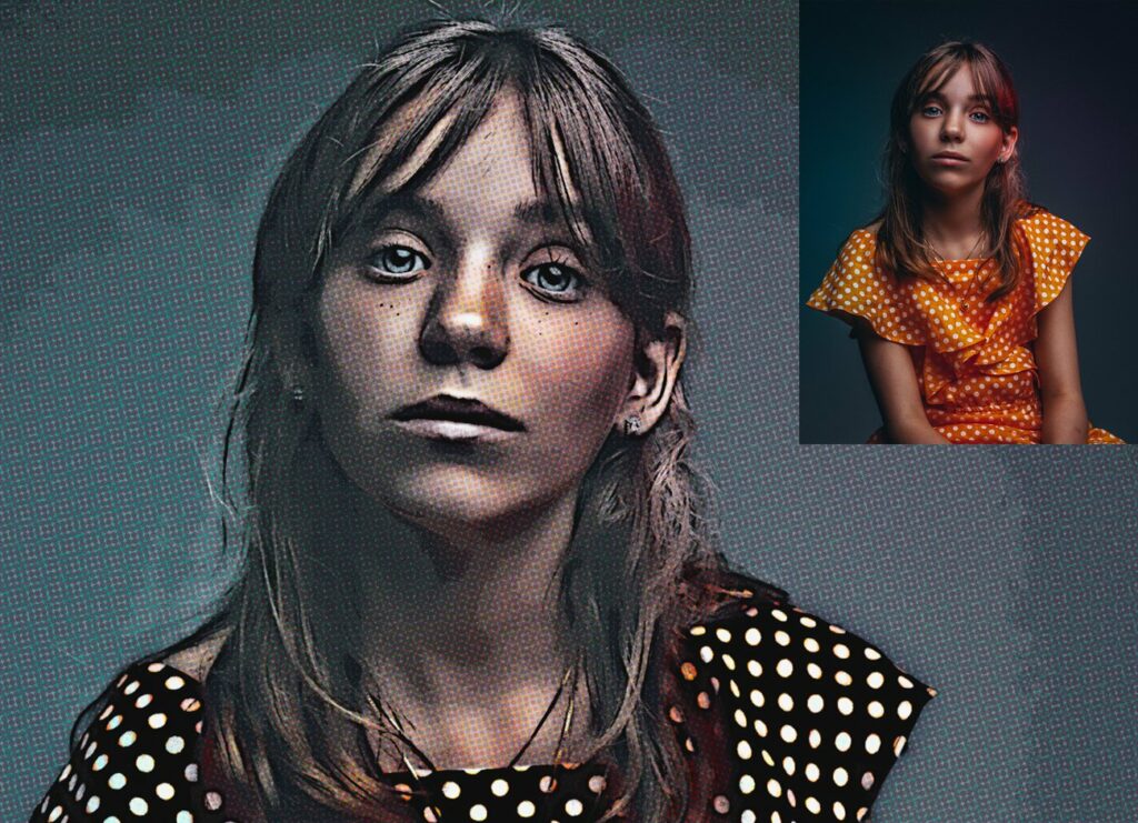 Comic Effect Photoshop Action – MasterBundles