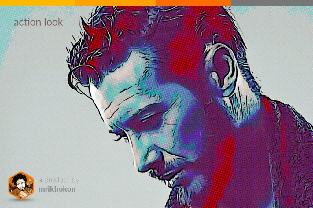 Comic Effect Photoshop Action – MasterBundles