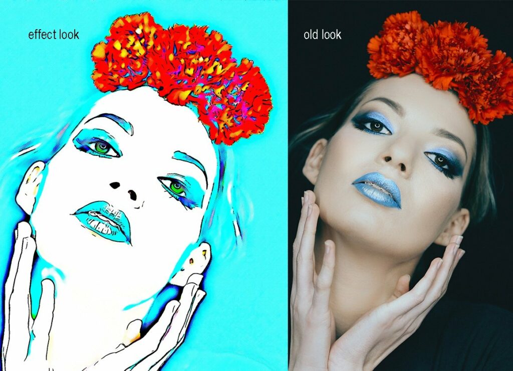 Comic Portrait Effect – MasterBundles