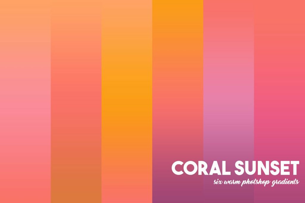 Coral Sunset – MasterBundles