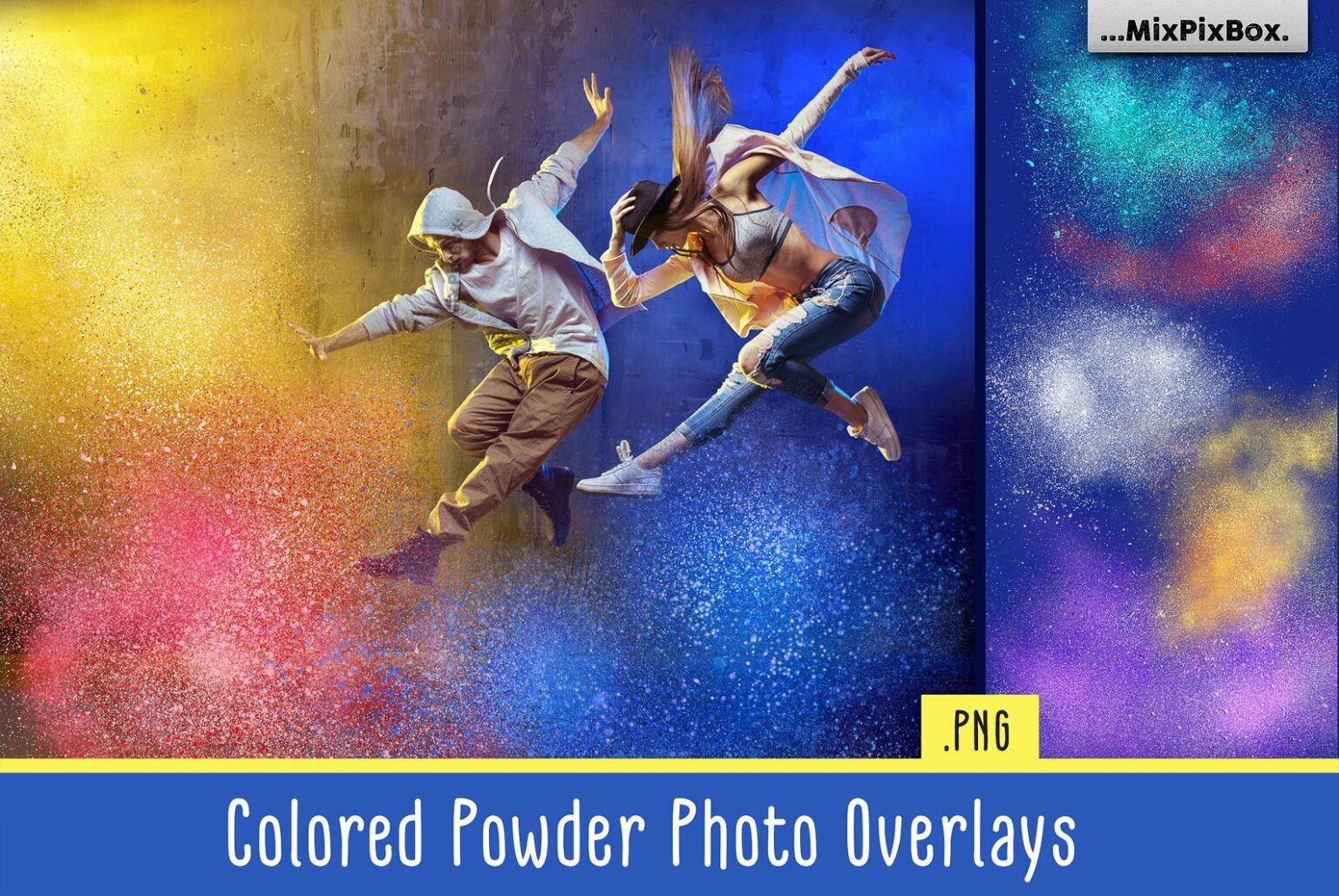 Colored Powder Photo Overlays – MasterBundles