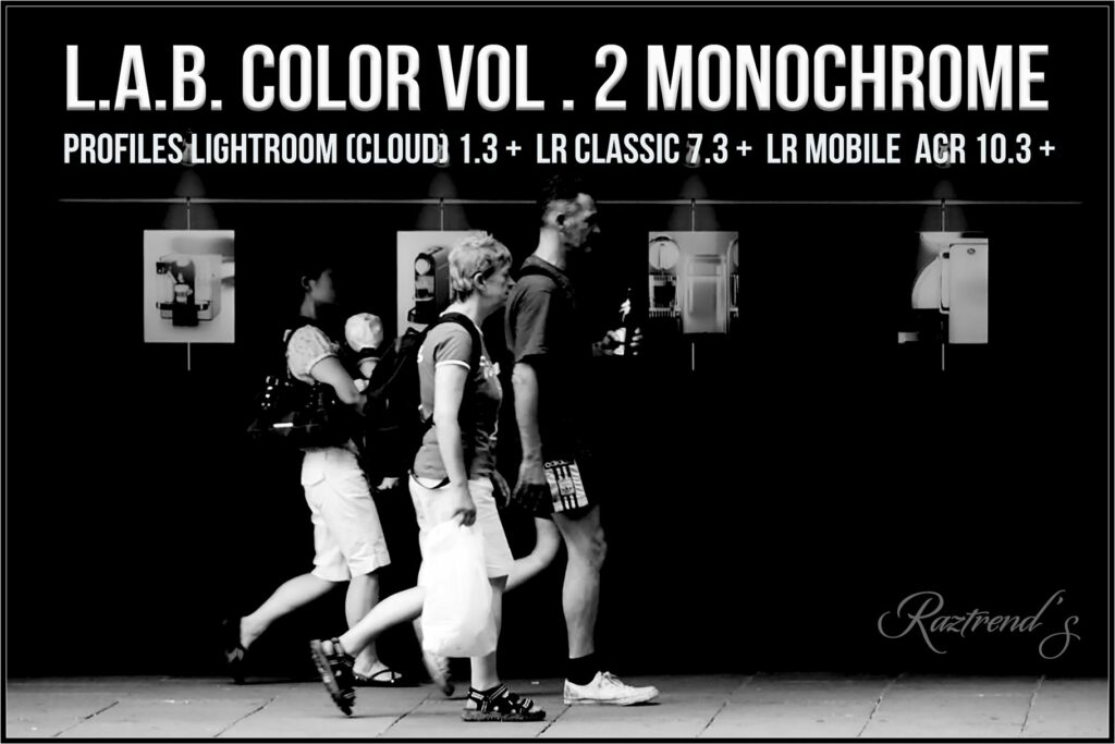 LAB Color V. 2 - Monochrome profiles – MasterBundles