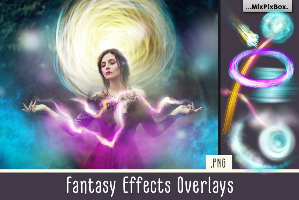 Fantasy Effects Overlays – MasterBundles