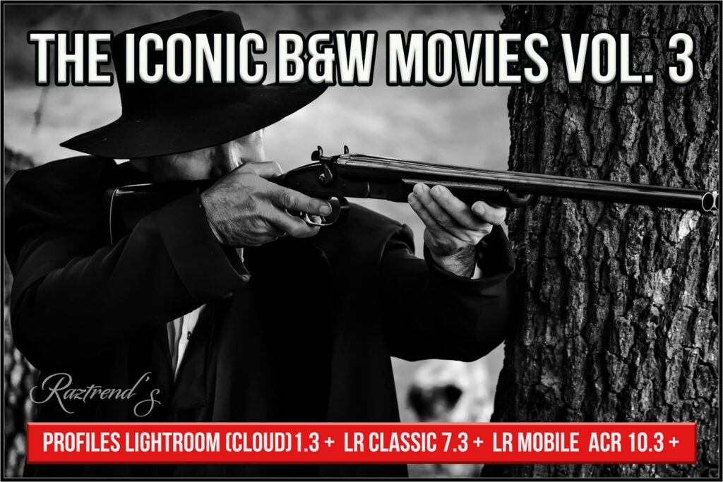The Iconic B&W Movies V. 3 profiles – MasterBundles