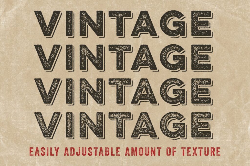 Letterpress Photoshop Effects – MasterBundles