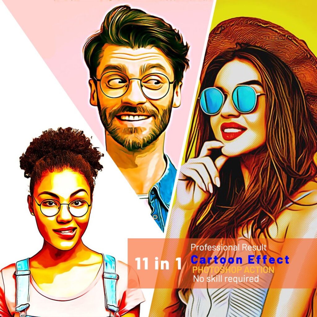 Turn Photos into a Cartoon - MasterBundles
