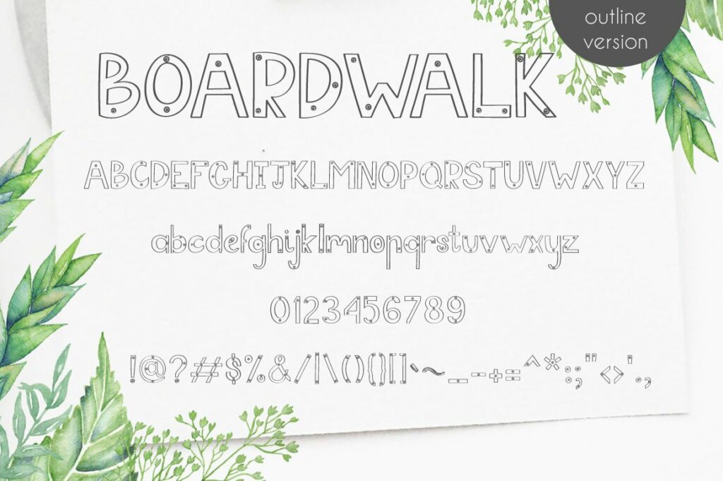 Rustical Boardwalk – MasterBundles