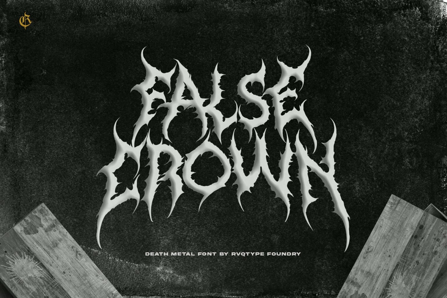 False Crown (Death metal font) – MasterBundles