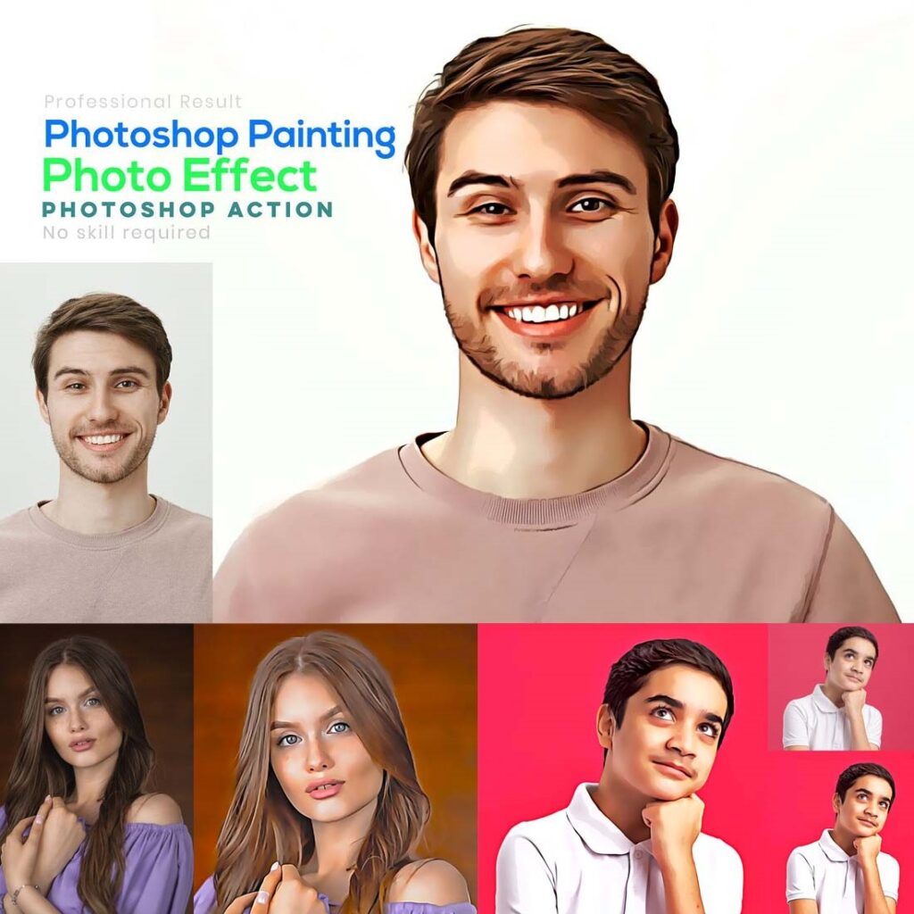 Photoshop Painting Effect - MasterBundles