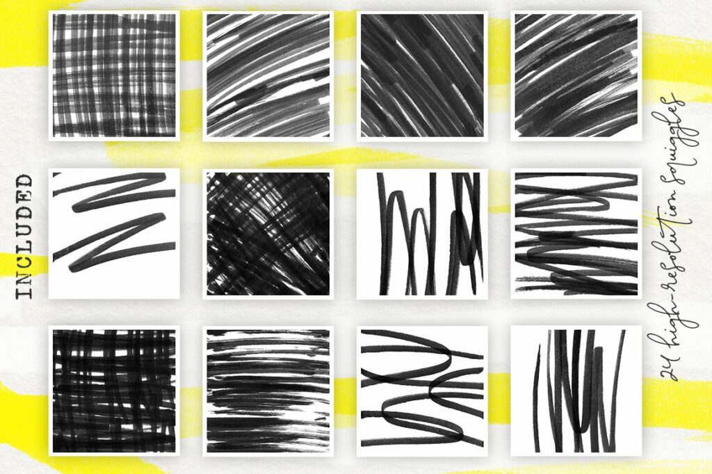 Markers & Paper Brush & Texture Pack – MasterBundles