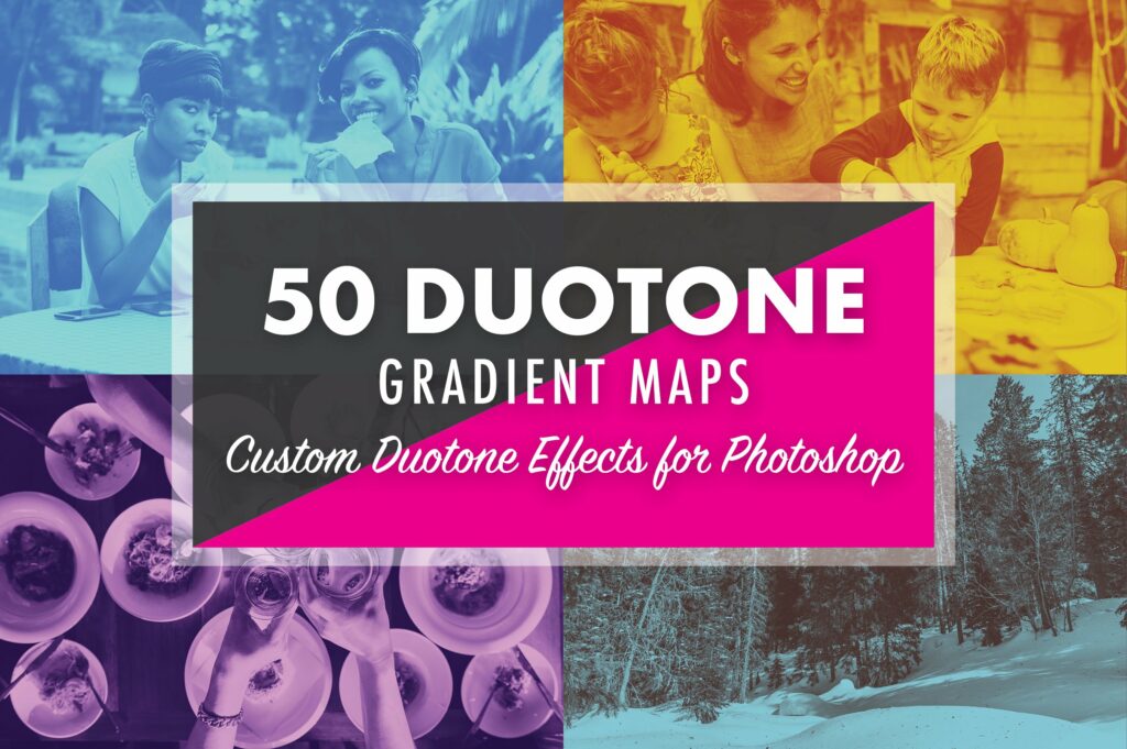 50 Duotone Gradient Maps – MasterBundles