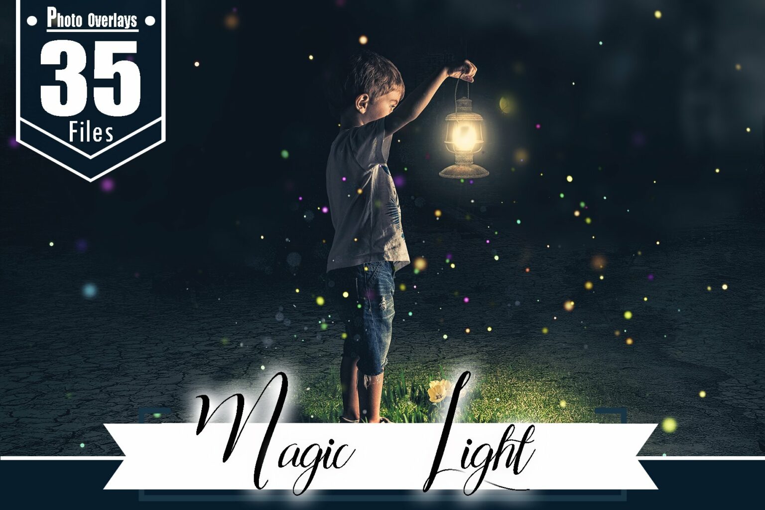 35 magic shine light photo overlays – MasterBundles