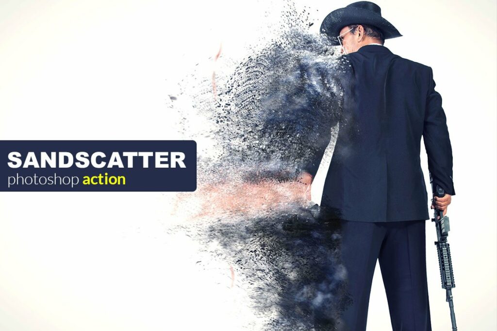 Sand Scatter Photoshop Action – MasterBundles