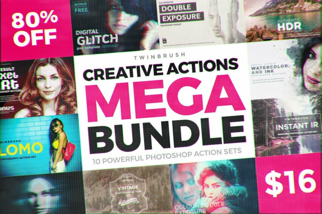 Creative Photoshop Effects Bundle – MasterBundles