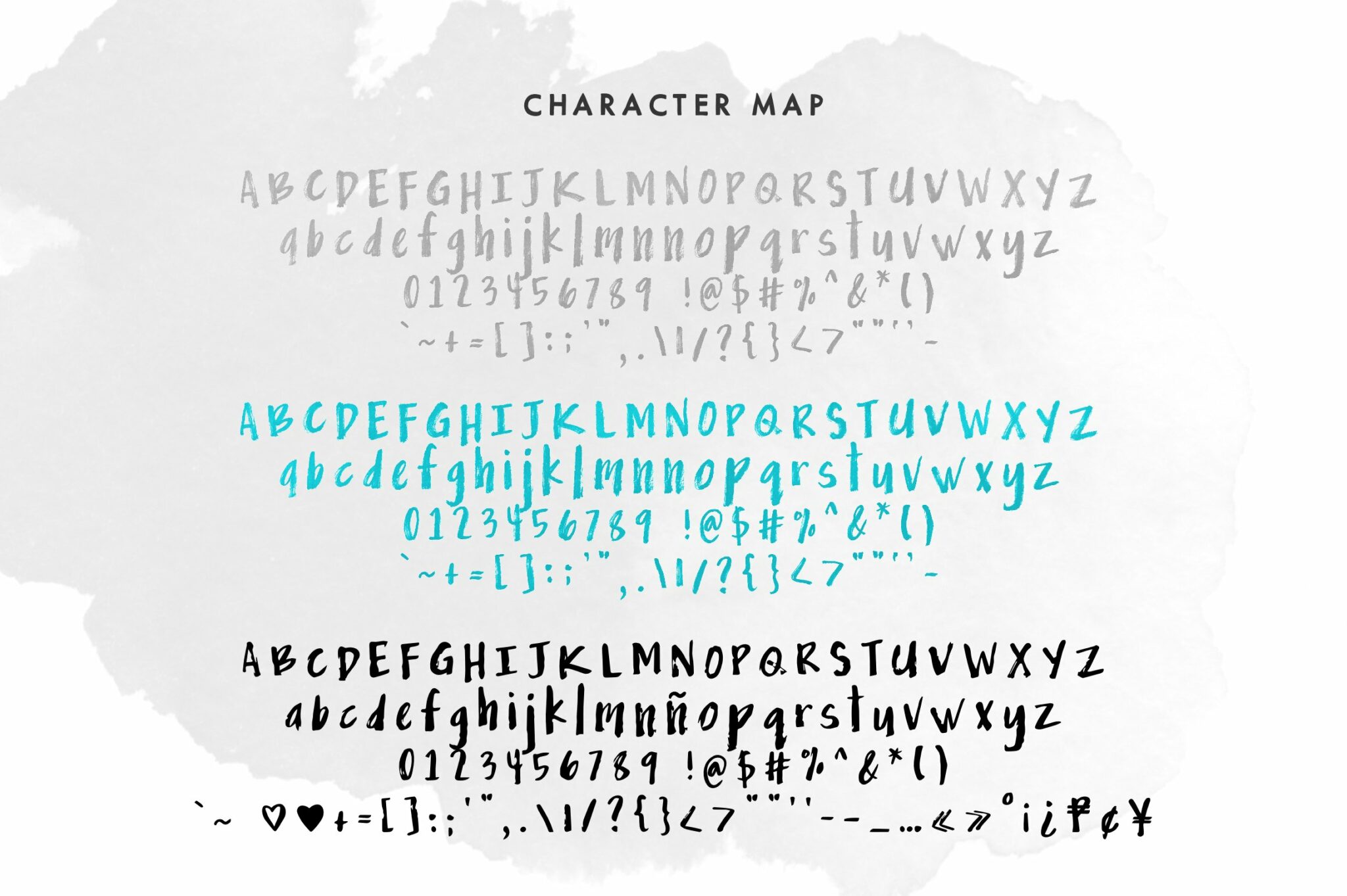 Drybrush — OpenType SVG Font Trio – MasterBundles