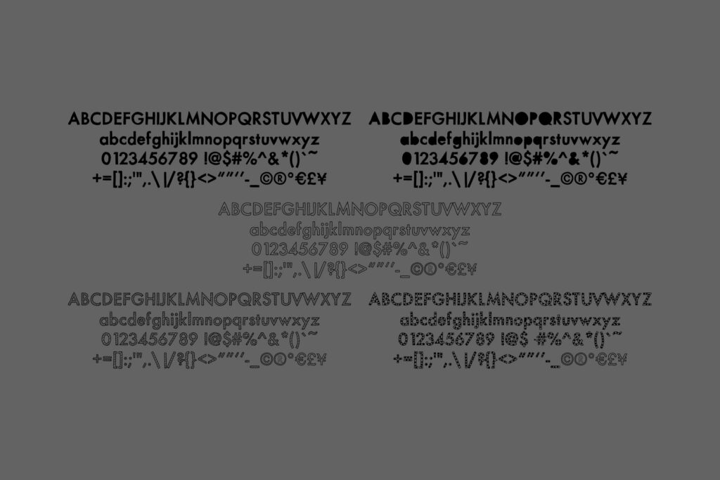 Mix Modern — A Layering Fonts Family – MasterBundles