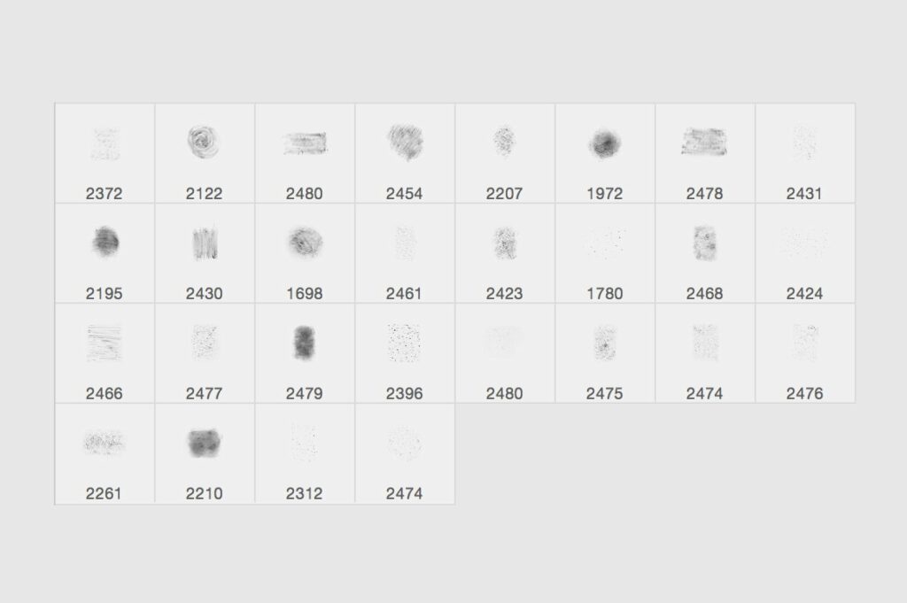 Subtle texture Photoshop brushes – MasterBundles