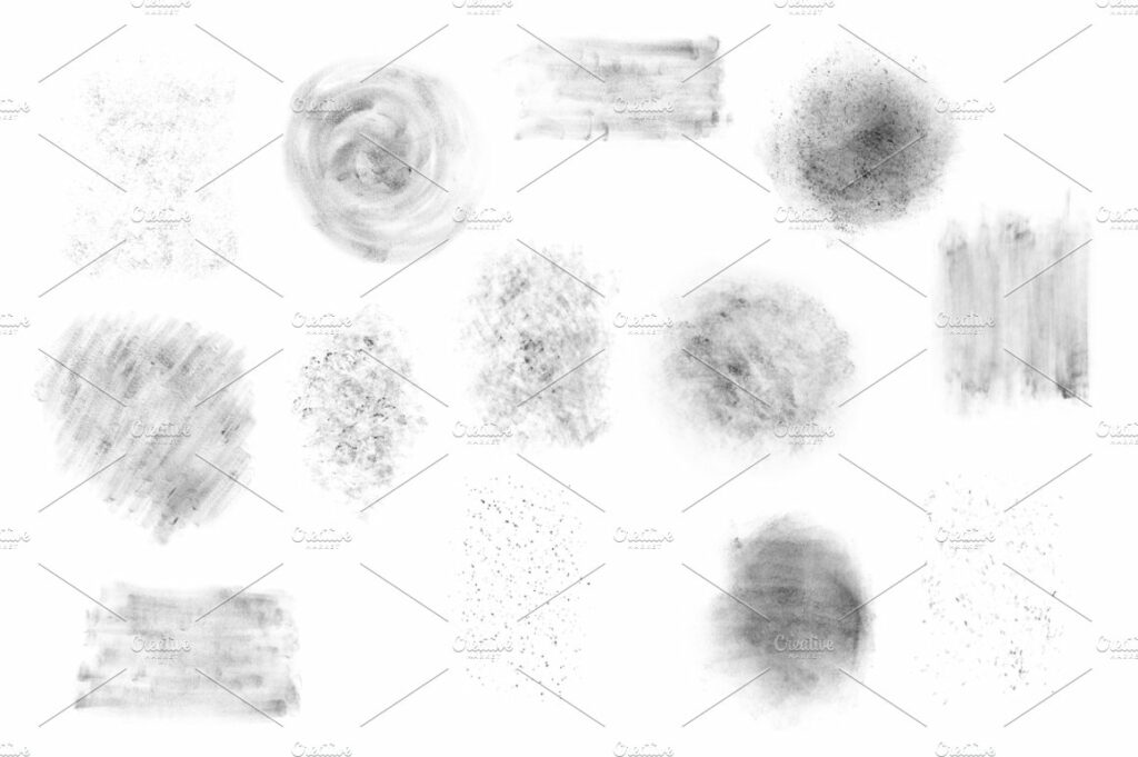 Subtle texture Photoshop brushes – MasterBundles